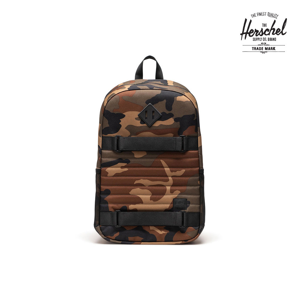 Herschel Fleet Skate Backpack 28L Woodland Camo/Black – Bratpack Indonesia