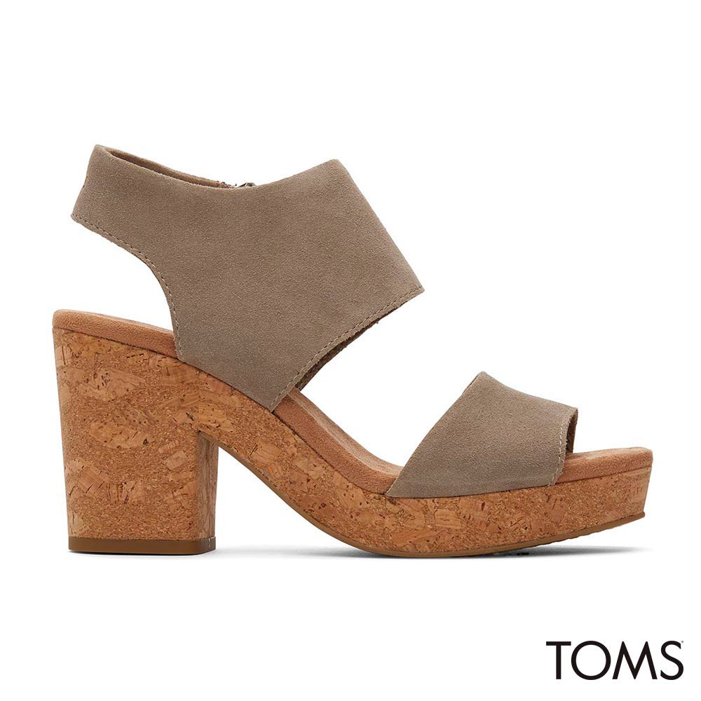 TOMS Women Majorca Platform Dun Suede Shoes – Bratpack Indonesia